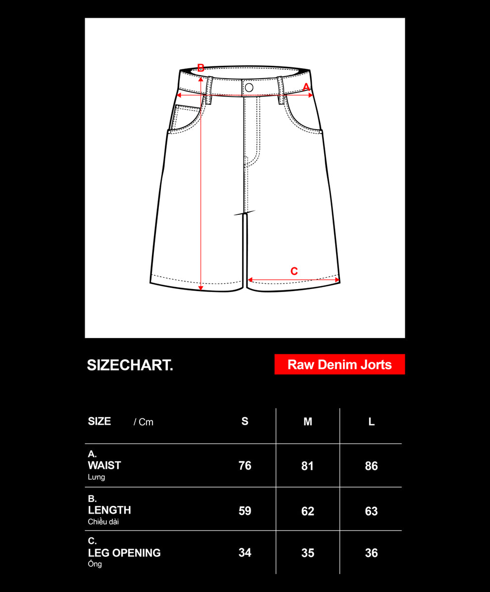 OFFONOFF RAW DENIM JORT – OFFONOFFCLUB / MTTS